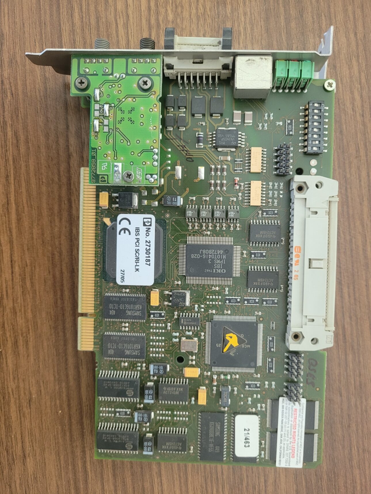 KUKA Interbus Kart IBS PCI SC/RI/LK - Ras Otomasyon